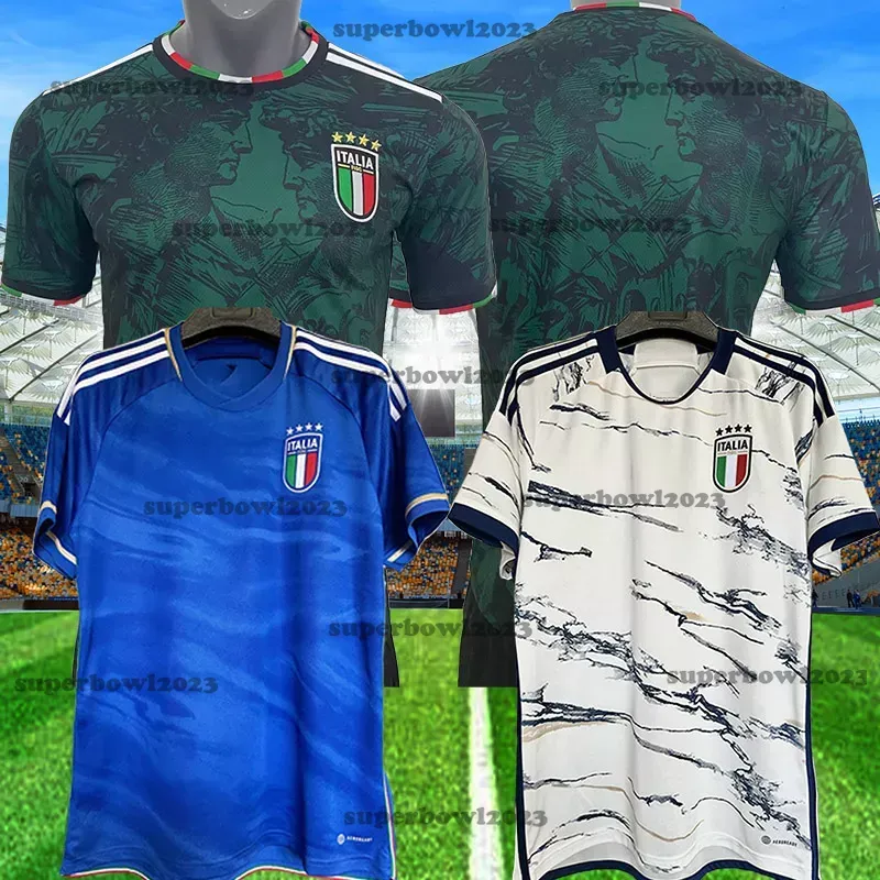 Italia 2024 Maglia Da Calcio Uniforme Di Allenamento Pre Partita ...