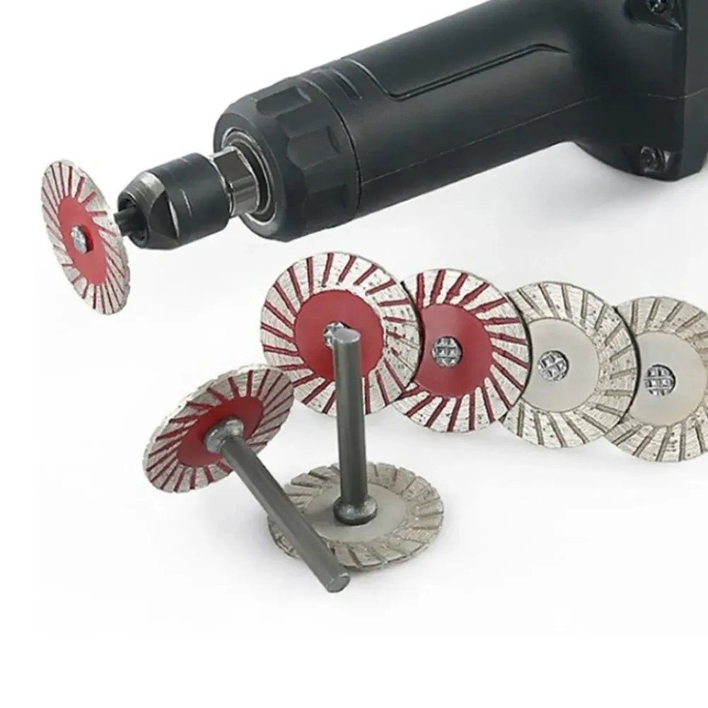 Diamond Cutting Discs Set: 6mm Circular Saw Blades with Mandrel for ...