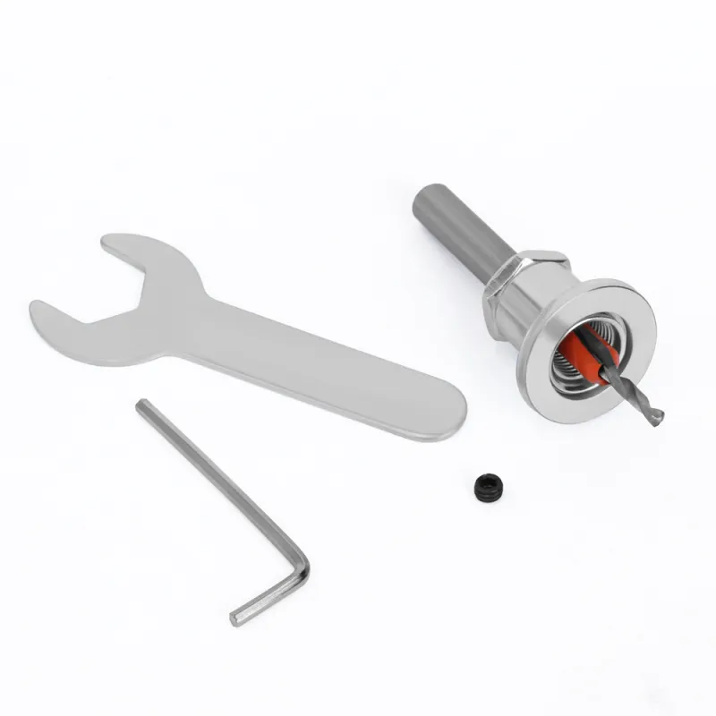 Adjustable HSS Router Bit Set - Hole Shank Countersink Drill Bits Set ...