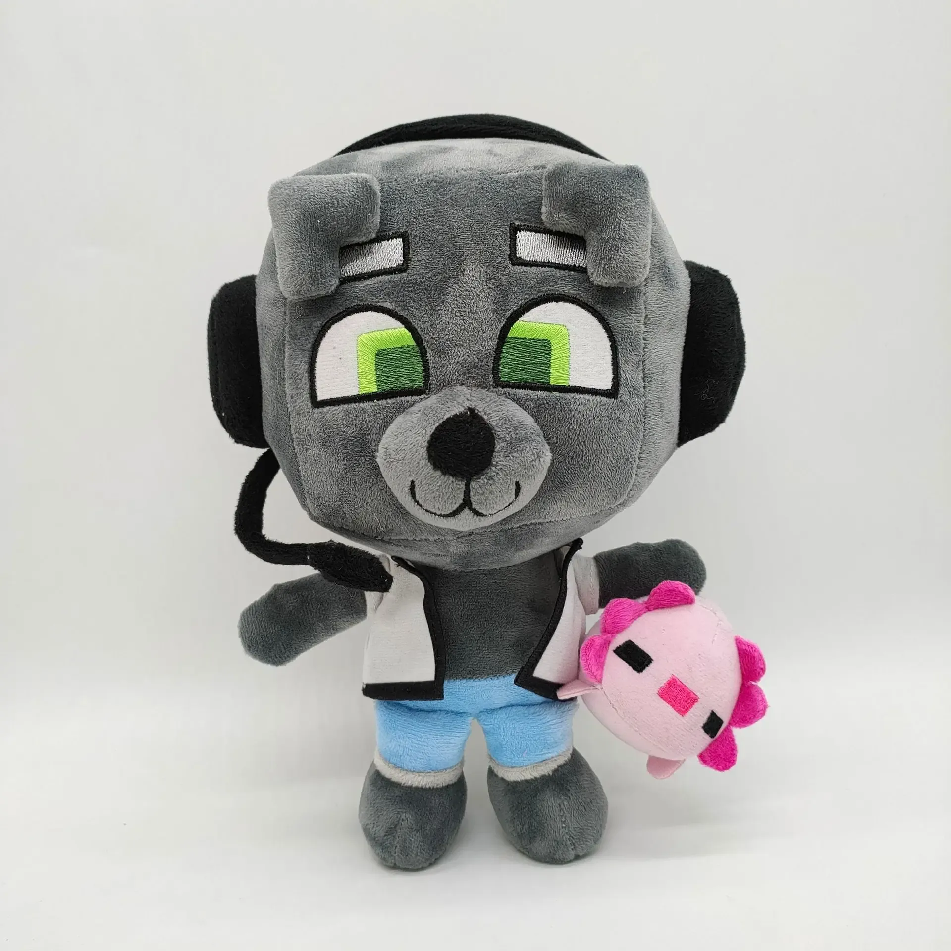 Bobicraft Gitd Wolf Growlithe Plush Soft Stuffed Animal Doll For Kids ...