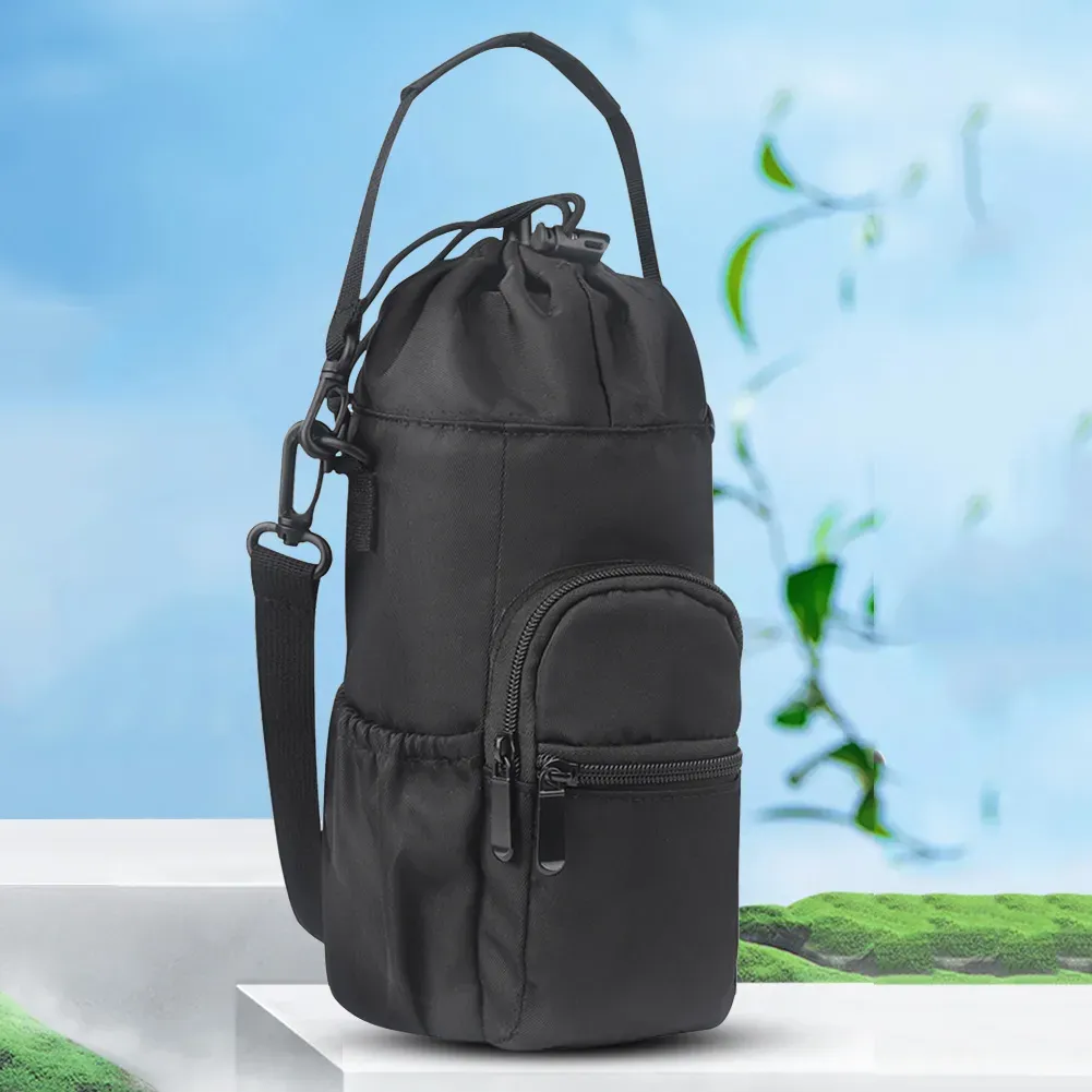 Kettlen 32/40oz Insulated Water Bottle Carrier Sling Bag With Shoulder ...