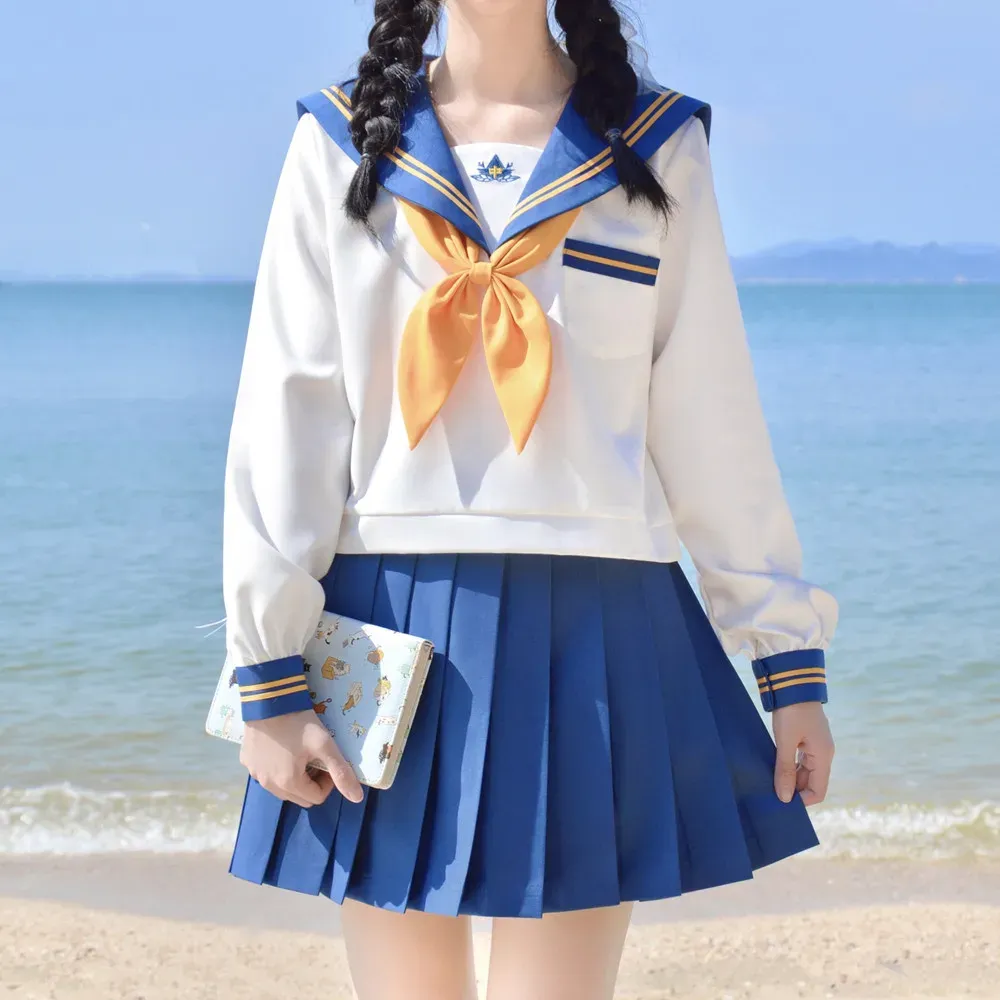 Seifuku Sailor Graduation Outfits For High School Students JK Uniform ...