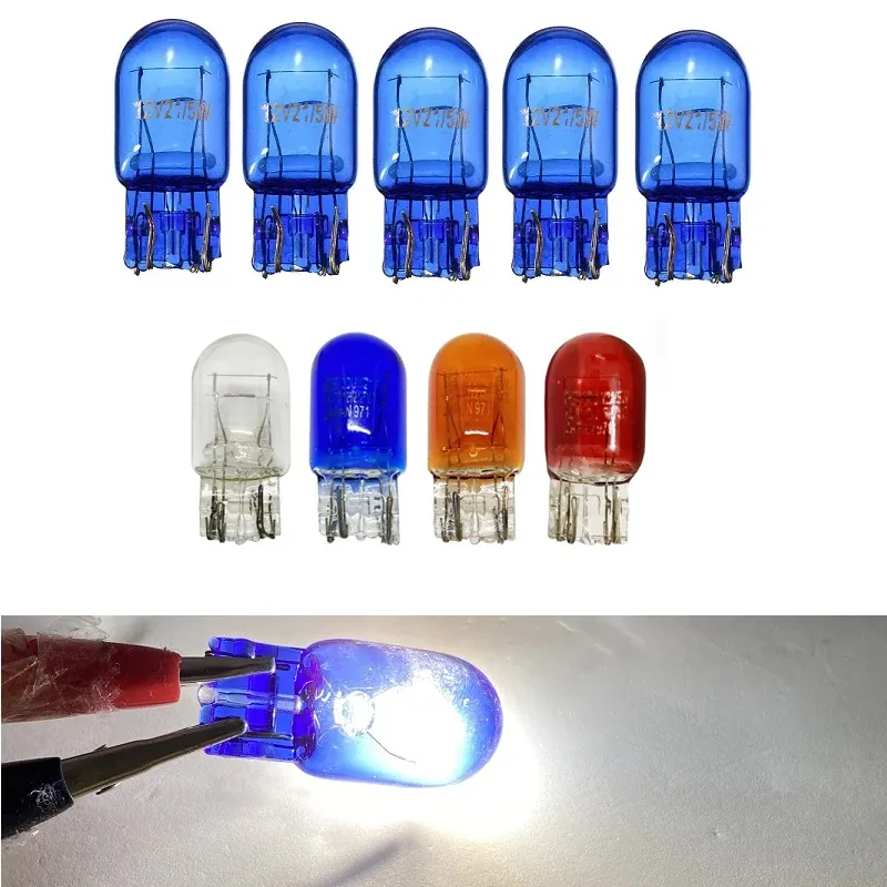 1/4/10X T20 7440 7443 W21W W21/5W Natural Yellow Auto Halogen Tail ...