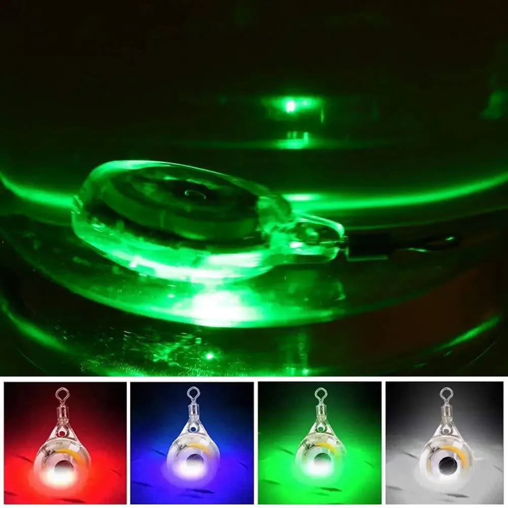 DHgate.com:10-100PCS LED Fishing Lure Light, Eye Shape Underwater Squid ...