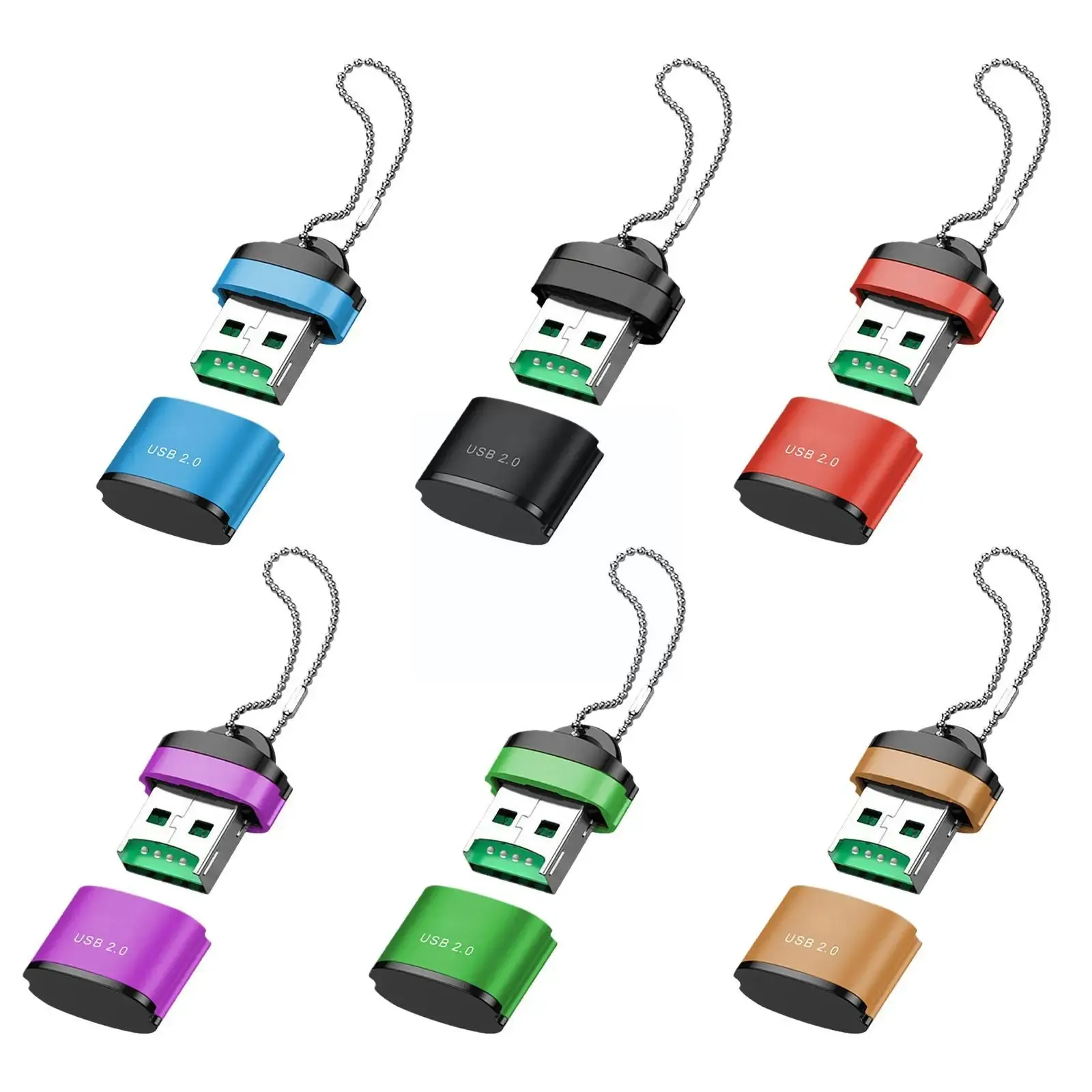 DHgate.com:High-Speed Mini USB Micro SD/TF Card Reader: Portable Memory ...