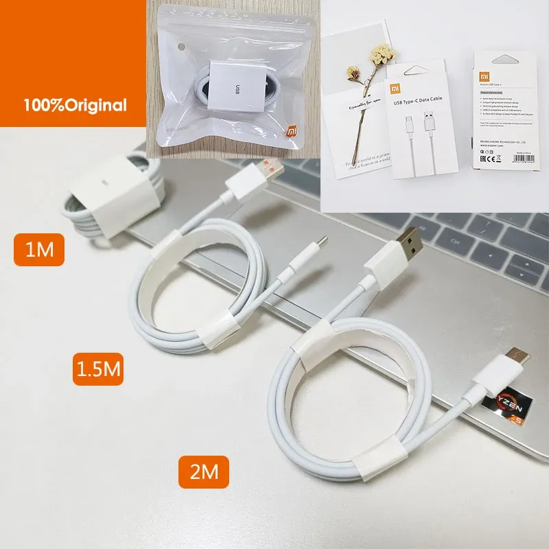 Xiaomi 6A 67W USB Type C Cable Turbo Charger Wire for Mi 14 13 12 11 ...