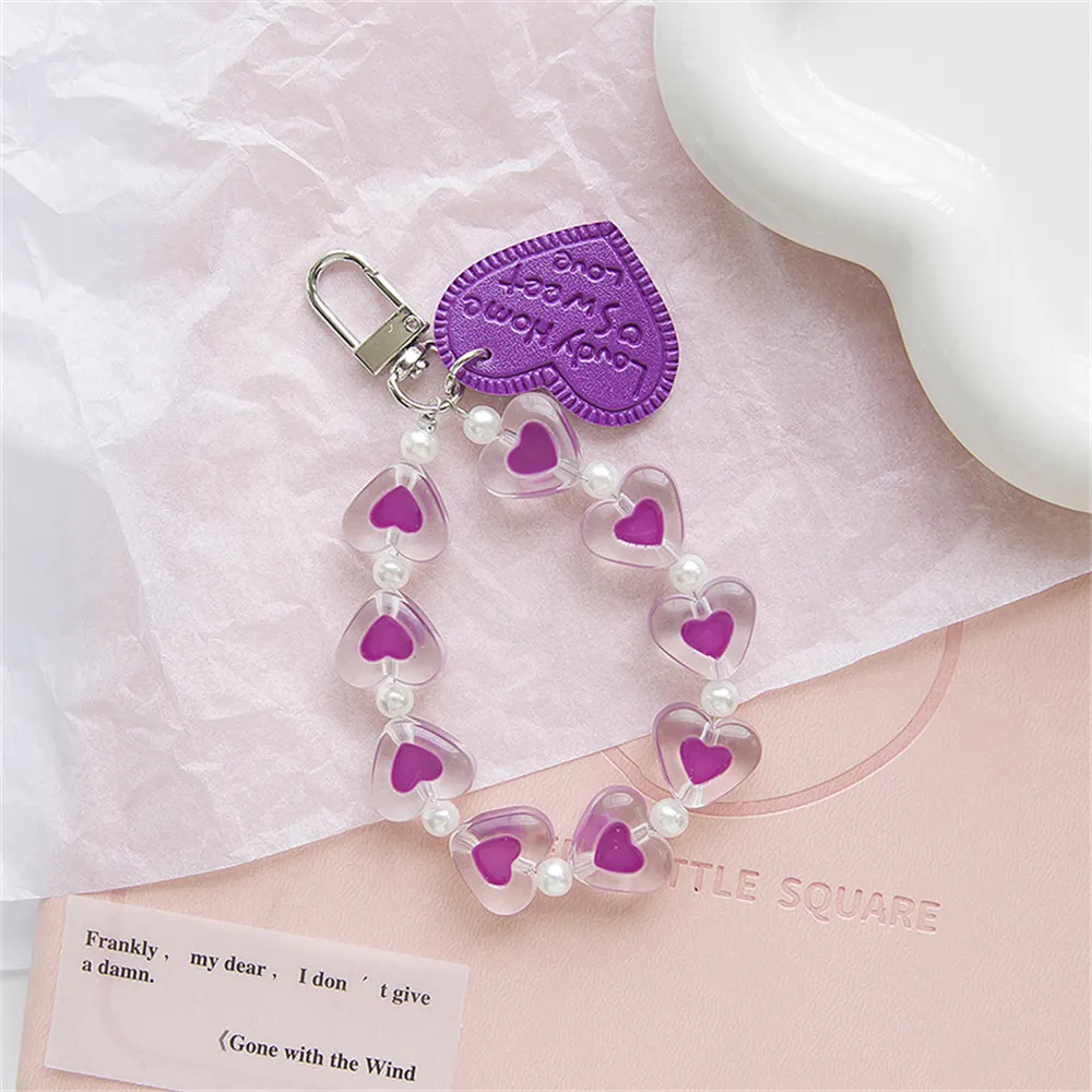 Mobile Phone Charm Strap Lanyard with Stainless Steel Clasp for Women ...