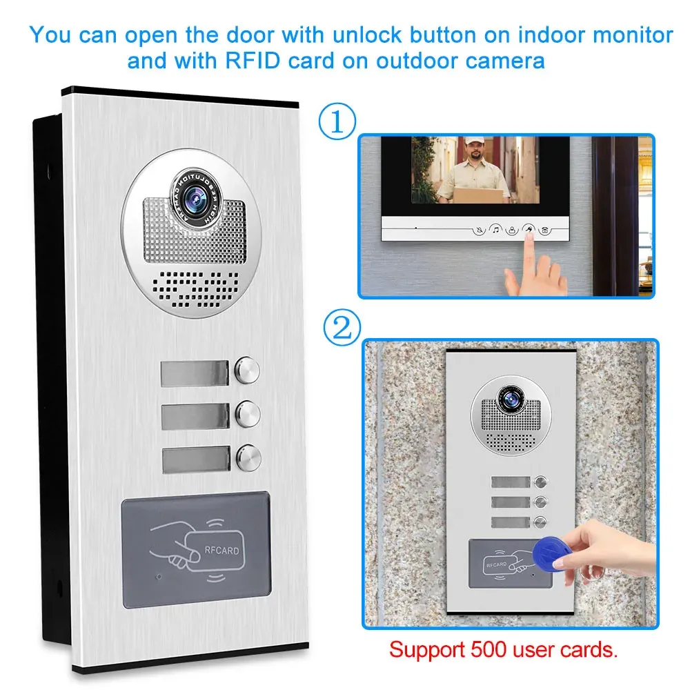 530C Wired Video Door Phone, Color Touch Screen... From Ddmymaster ...