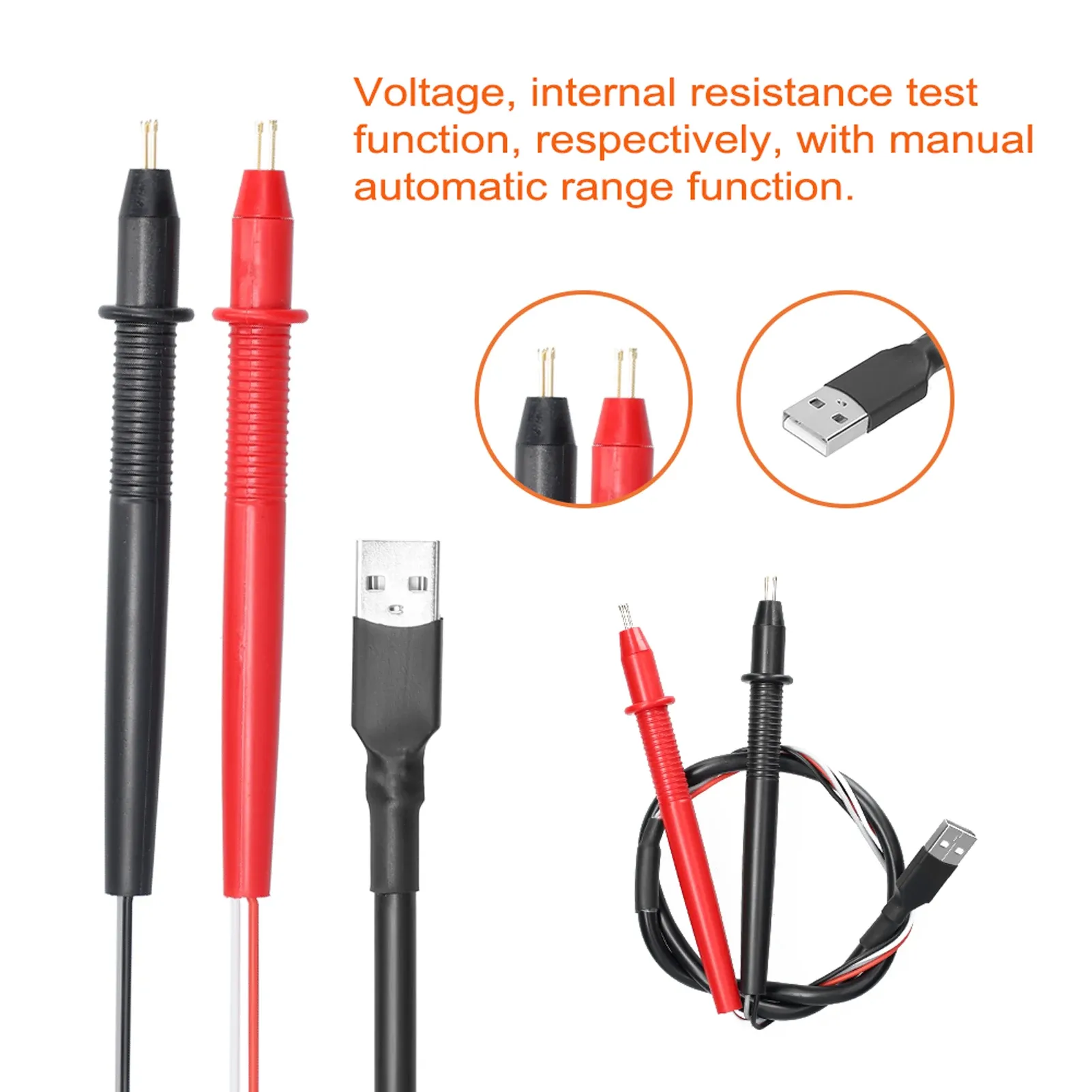 Lithium Battery Internal Resistance Test Instrument True 4-Wire 100V ...