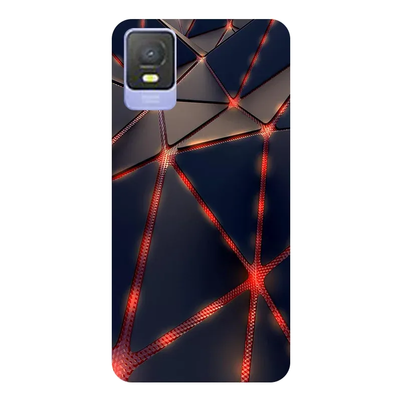 TCL 403 Case Ultra-Soft Silicone Back Cover with Team Football Graphics ...