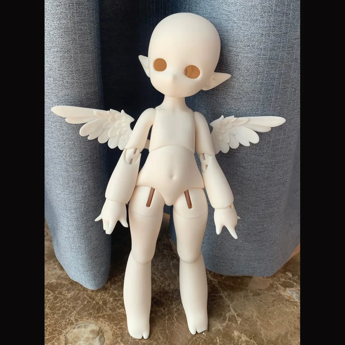 Exquisite 1/6 BJD Elf Doll with Jointed Movable Body, Wings, and ...
