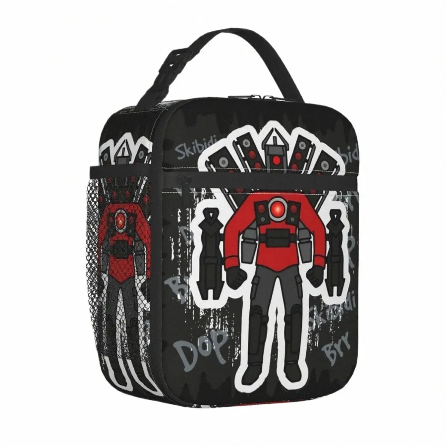DHgate.com:Portable Insulated Lunch Bag, Skibidi Toilet Meal Container ...