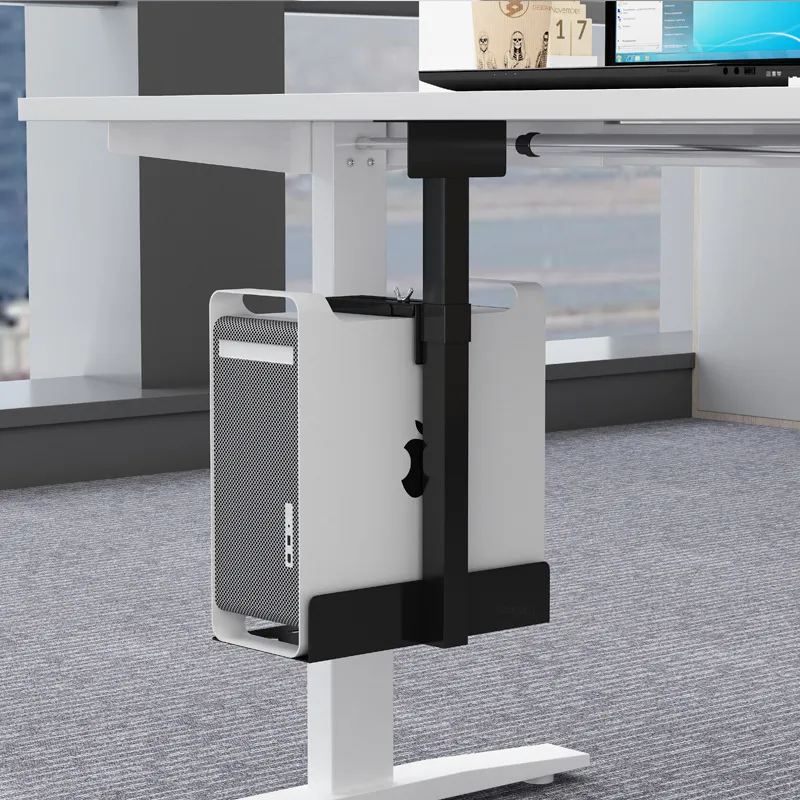 PC Case Holder Under Desk Wall Side CPU Stand Adjustable Computer ...