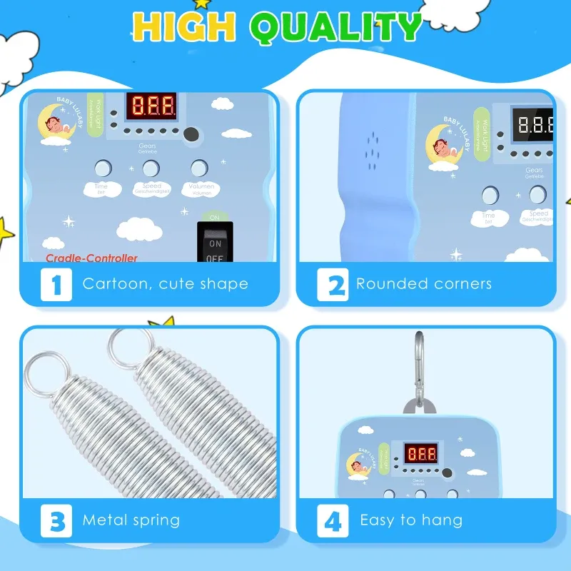 Electric Baby Swing Controller: Remote Control for Safe and Sweet ...