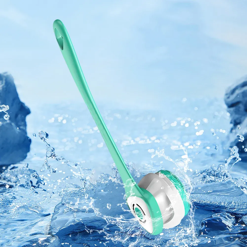 DHgate.com:Waterproof Electric Body Scrubber with 5 Brush Heads for Spa ...