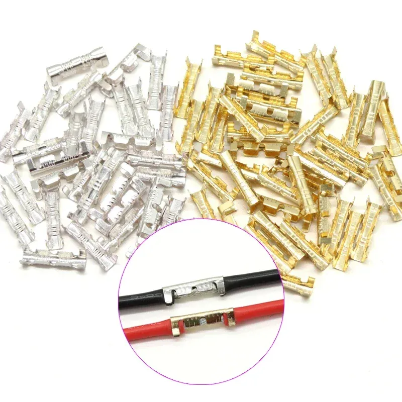 50/100/453 U-shaped Terminal Tab Cold Wire Connectors 0.3-1.5 mm² Small ...