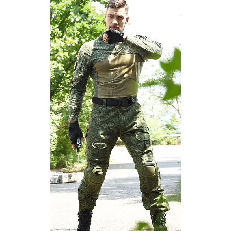 DHgate.com:Tactical Camo Airsoft Uniform: Multi-Pocket Breathable ...