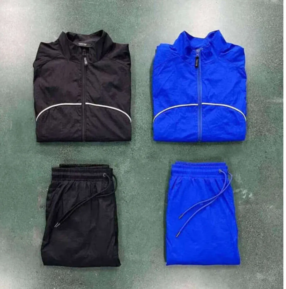 Trapstar Irongate Shell 2.0 Jacket Tracksuit Blue And Black, High ...