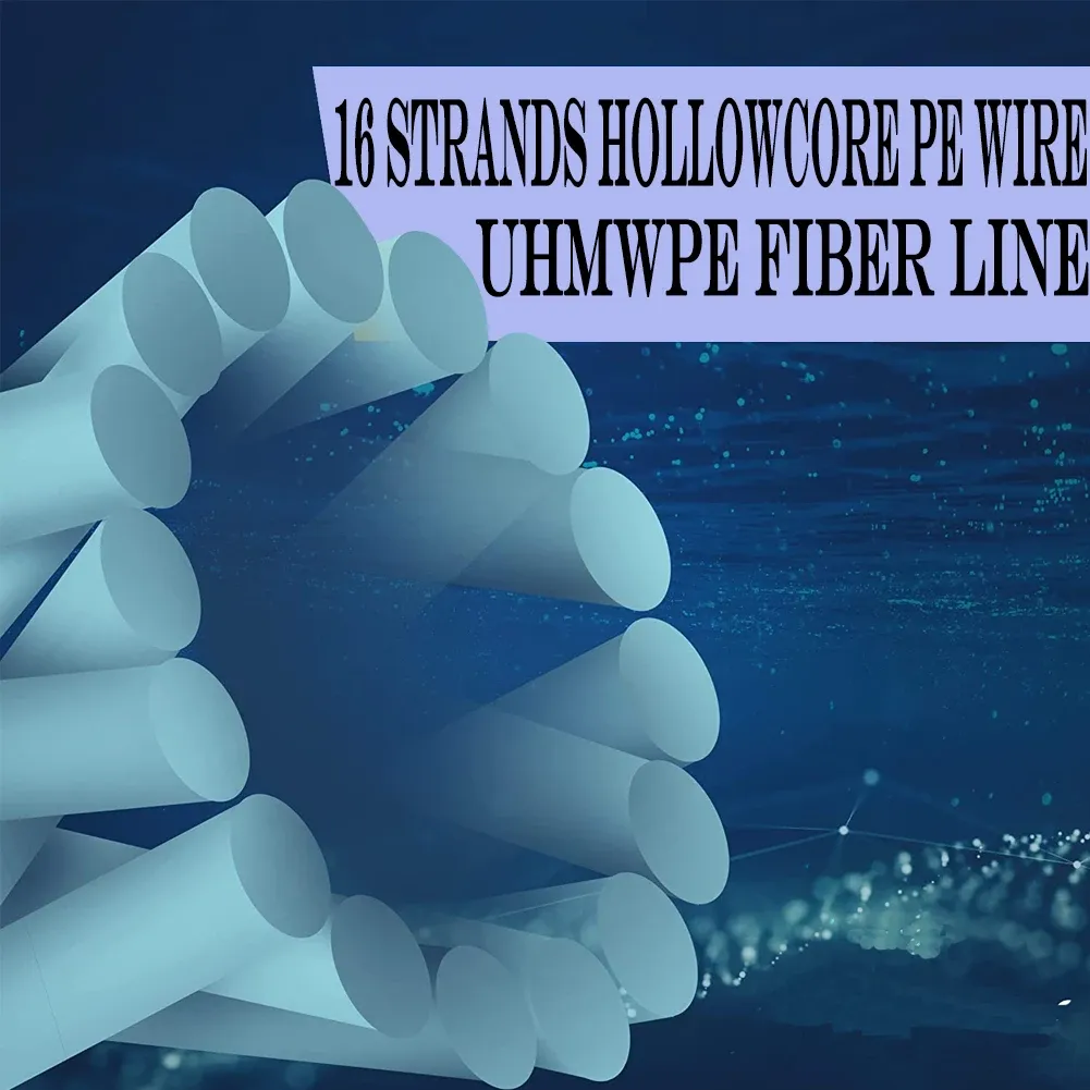 DHgate.com:16 Strands Hollow Core Pink Braided Fishing Line - PE Assist ...