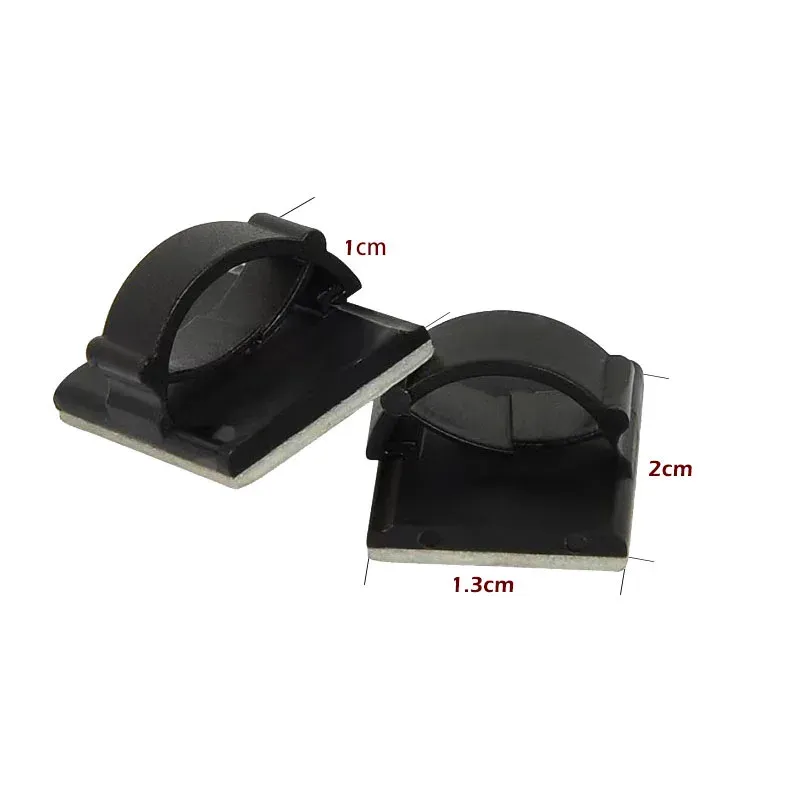FONDIM 3M Self-Adhesive Cable Clips for Dash Cam Car Charger Cable ...