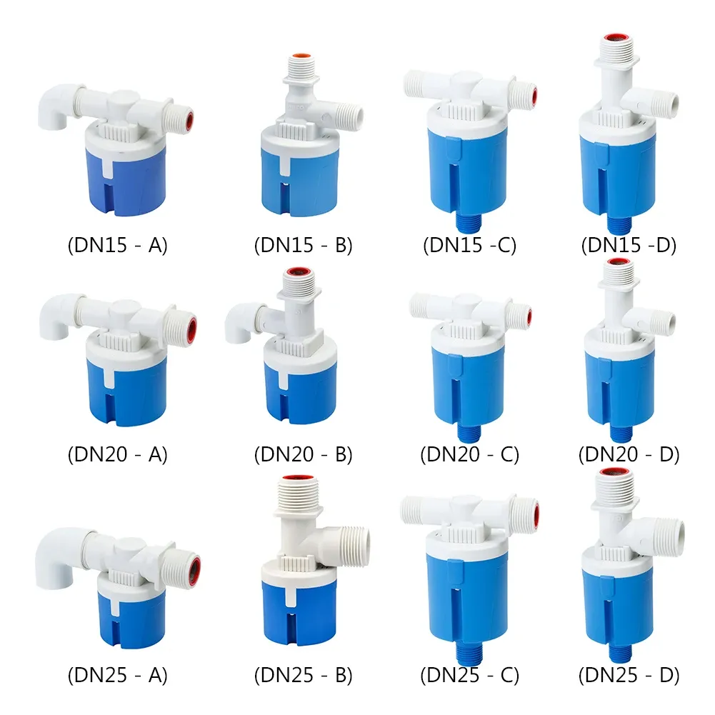 Auto Float Valve Water Level Controller Adjustable 1/2'' 3/4'' 1 ...