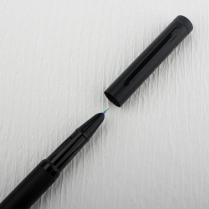Black Fountain Pen Gold Trim Student Pen For Writing & School From ...