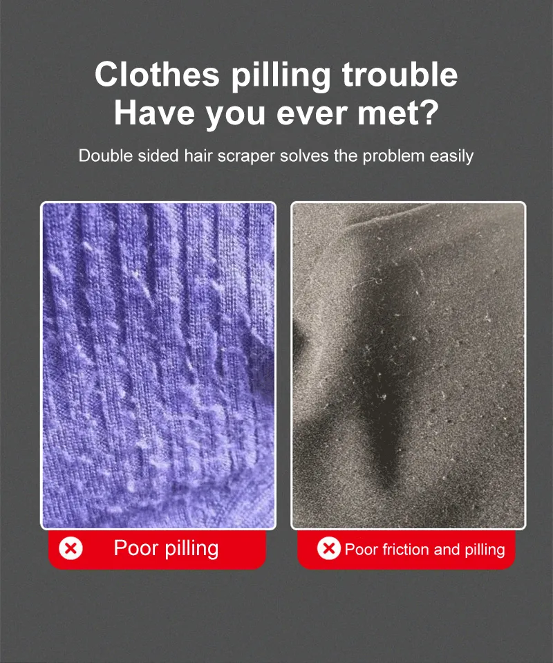 Mini Clothes Shaver Lint Remover Brush Tool Double Sided Pet Hair ...