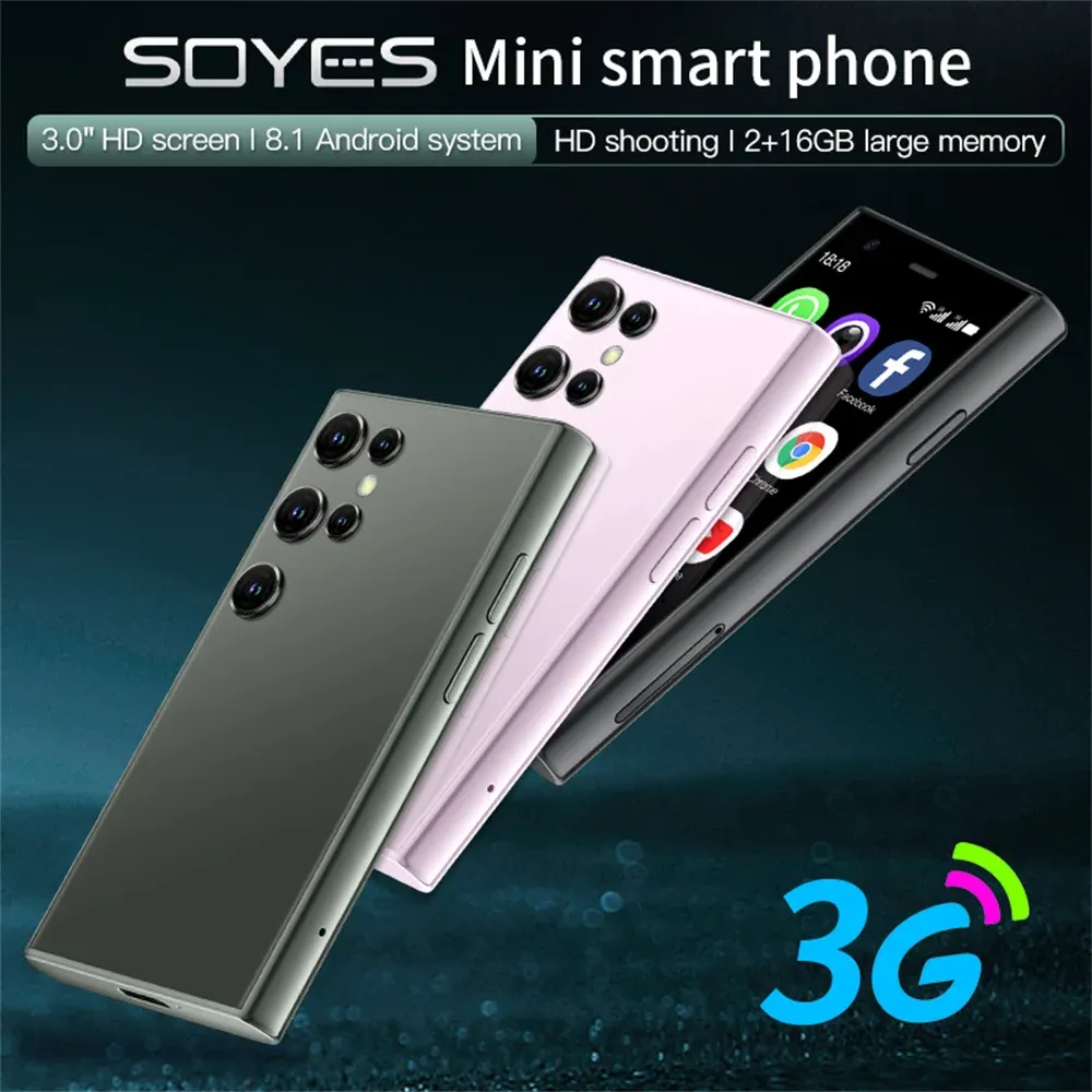 SOYES S23 Pro Mini Smartphone Android 8.1 Dual SIM Standby 3.0Inch HD ...