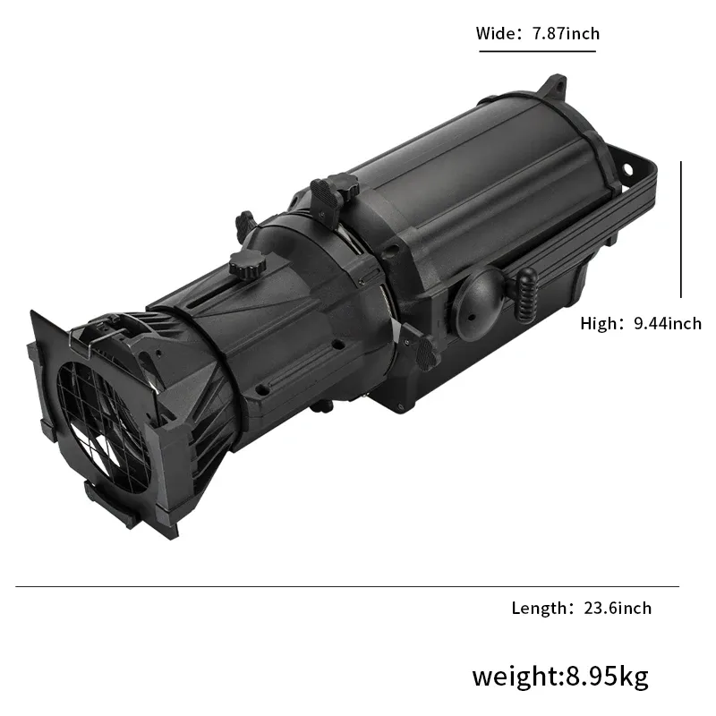 SHEHD 250W RGBW/WCW Leko Outdoor Security Lights With Ellipsoidal ...