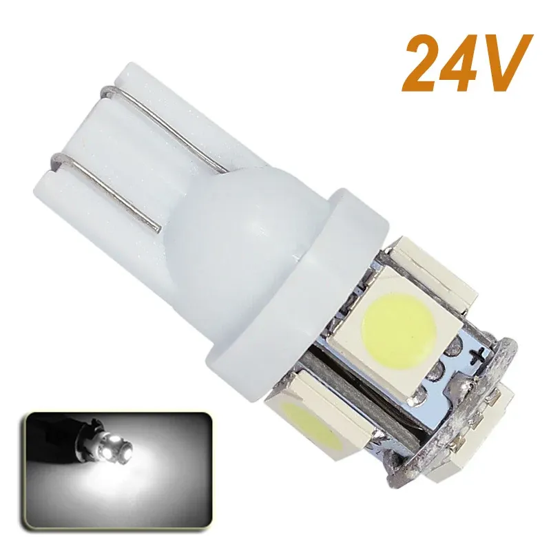 W5W LED Bulb T10 Wedge LED Bulb Car Interior Light - 5050 SMD White ...