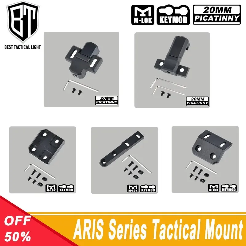 DHgate.com:Tactical Metal Offset Mount for Flashlights - Fits 20mm ...