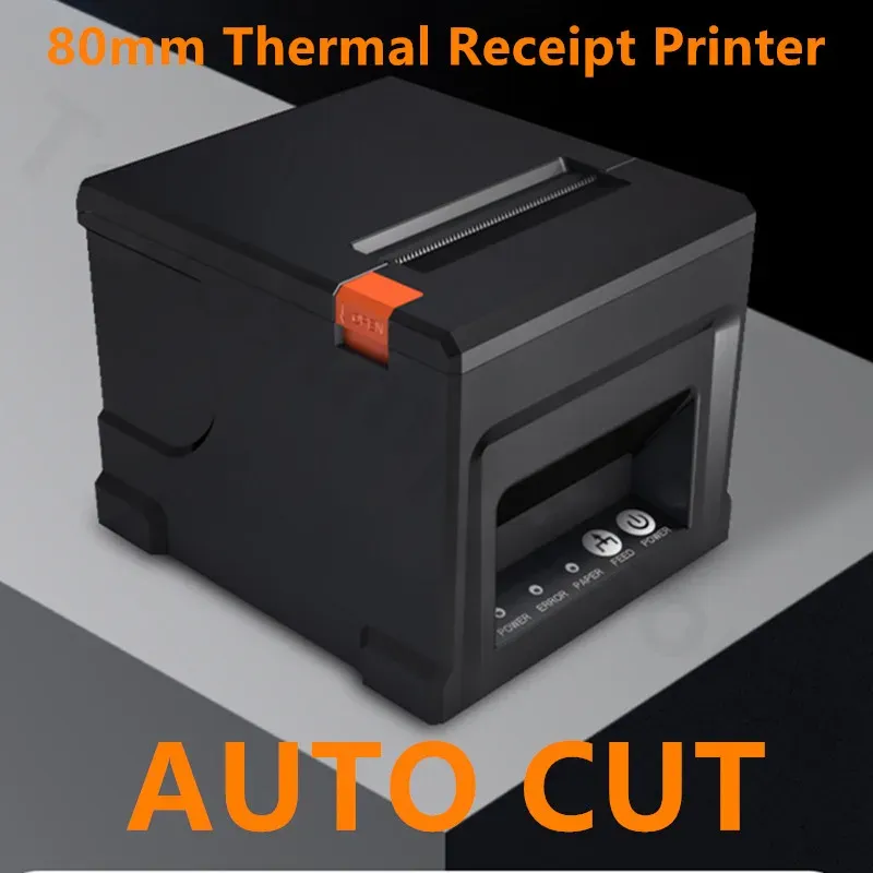 Bluetooth thermal receipt printer with 80mm auto cutter for restaurant ...