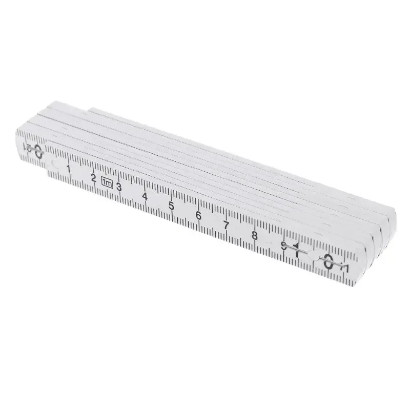 Folding Ruler With 10 Lock Joints Extendable Measuring Stick For Metric ...