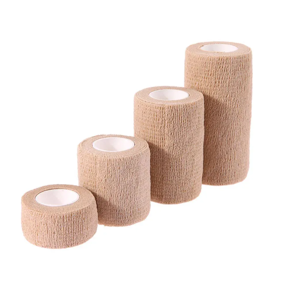 Waterproof Bandage Tape, Self-Adhesive Elastic Wrap: Breathable ...