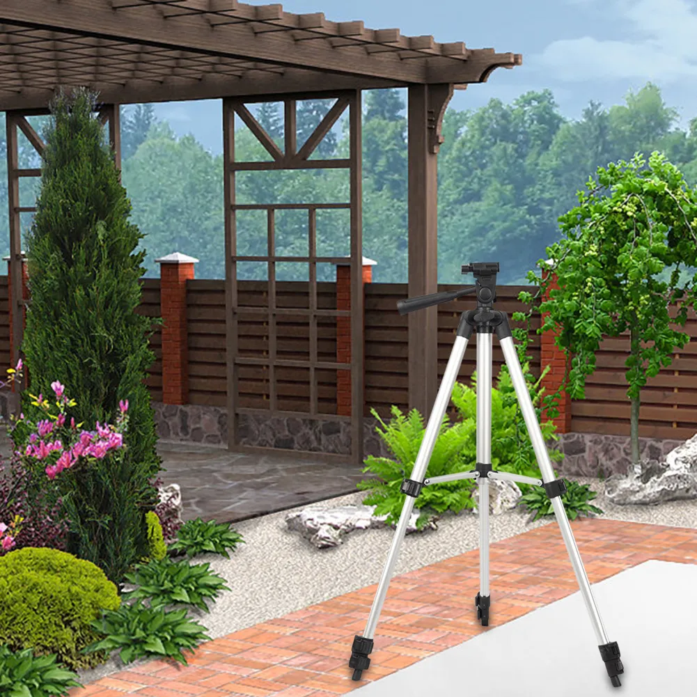 Laser Level Tripod Adjustable Height 3.3 ft Thickened Aluminum Stand ...