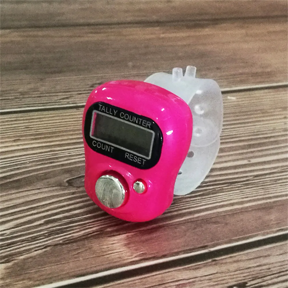 Portable Digital Counter - Mini LCD Electric Handheld Clicker for ...