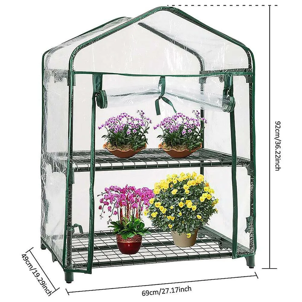 Waterproof PVC Plant Greenhouse Kit with Grow Bags for Seedlings ...
