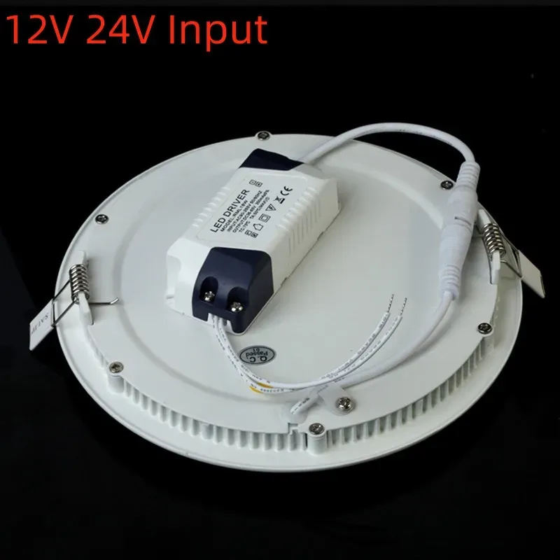 Ultra Thin led light downlight with Driver for 12V/24V Input - Recessed ...