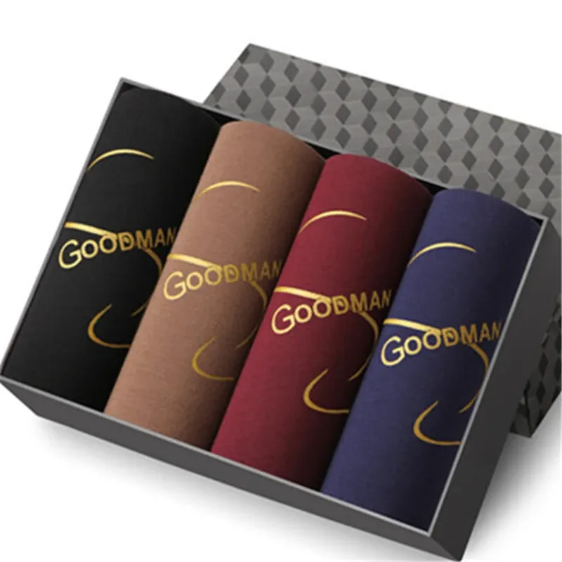 DHgate.com:4-Pack Summer Boxers: Breathable Mens Thin Underwear with ...