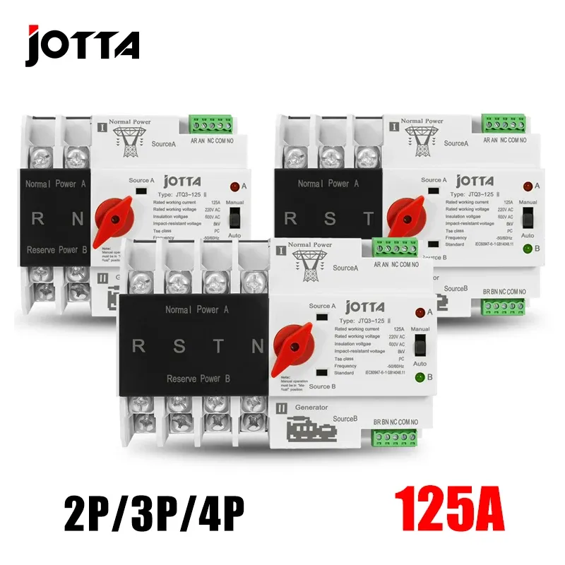 DHgate.com:Jotta 16-125A Dual Power Switch: Reliable Automatic Transfer Switches for Home and ...