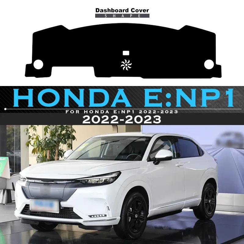 Carpets for Honda e:NP1 2022-2023: Dashboard Avoid Light Pad, Instrument Platform, Desk Cover ...