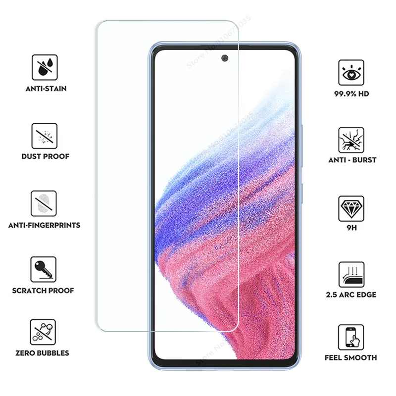 DHgate.com:4-in-1 HD Glass Screen Protector Film for Samsung Galaxy A ...