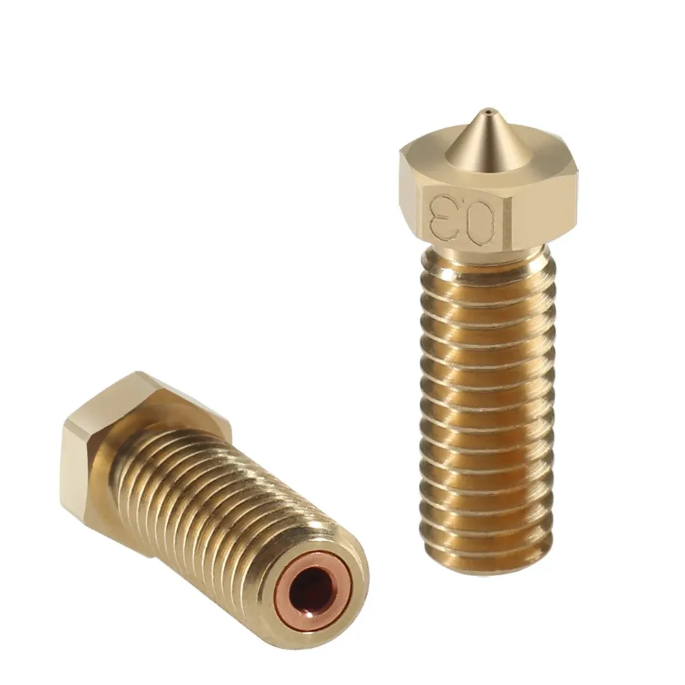 DHgate.com:CHT Volcano Brass Nozzle High Flow 0.4/0.6mm 3-Eyes Print ...