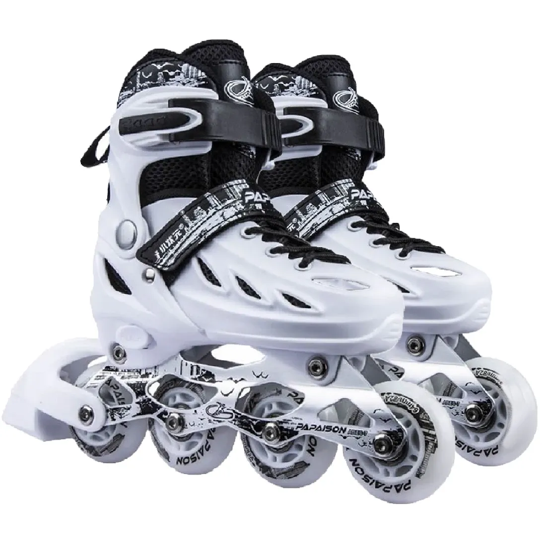 Inline Speed Skates Professional Adjustable Flashing Roller Skating ...