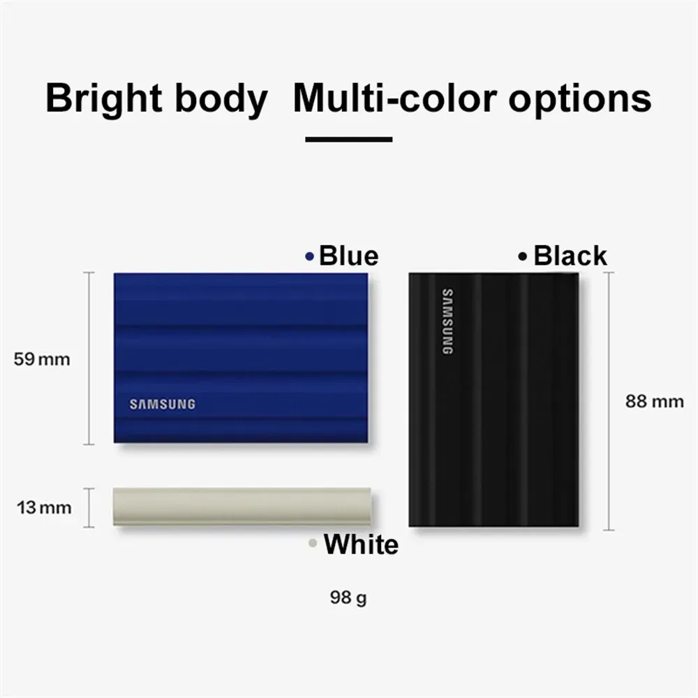 DHgate.com:SAMSUNG T7 Shield Portable SSD, 1TB-4TB External SSD, USB-C ...