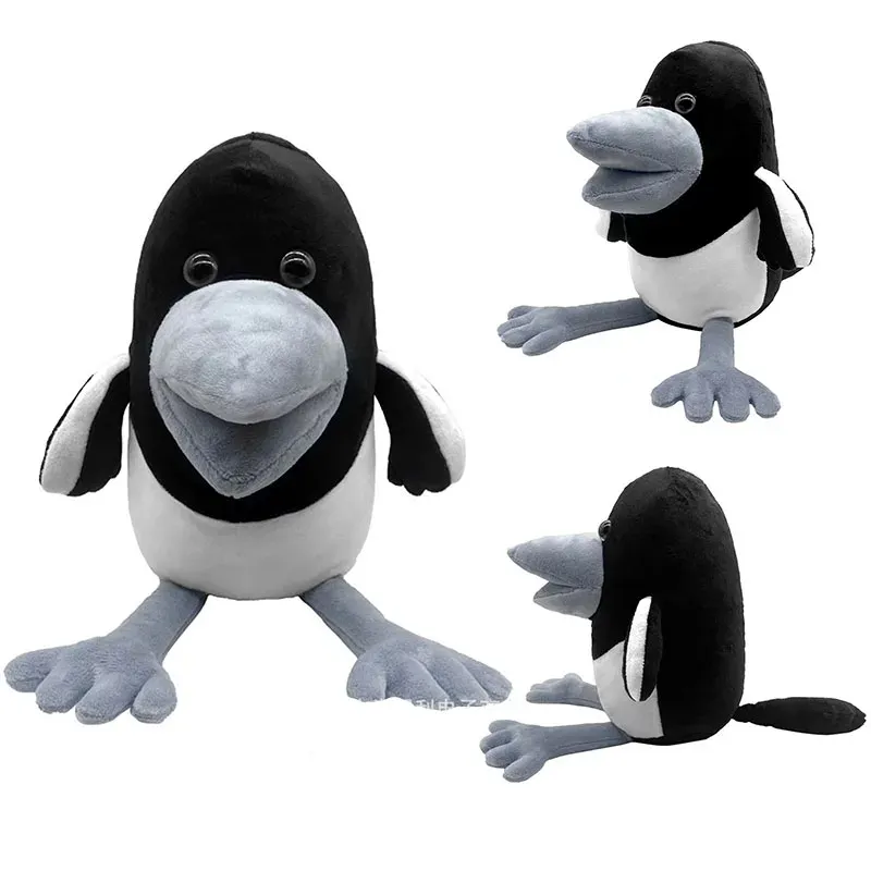 22cm Steve and Maggie Plush Toy Halloween Magpie Crow Soft Stuffed ...