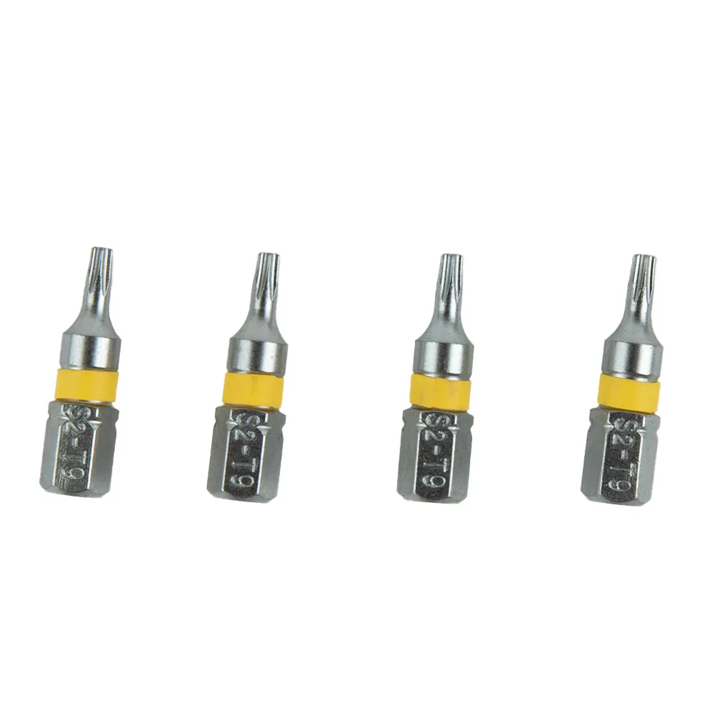 Magnetic T6-T40 Hex Head Screwdriver Bit Set with 1/4 inch Hex Shank ...