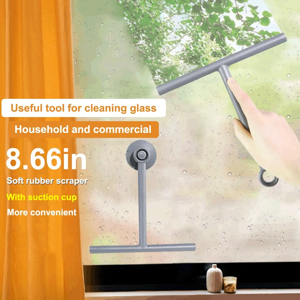 DHgate.com:High-Reach Extendable Window Wiper for Shower Glass, Black ...