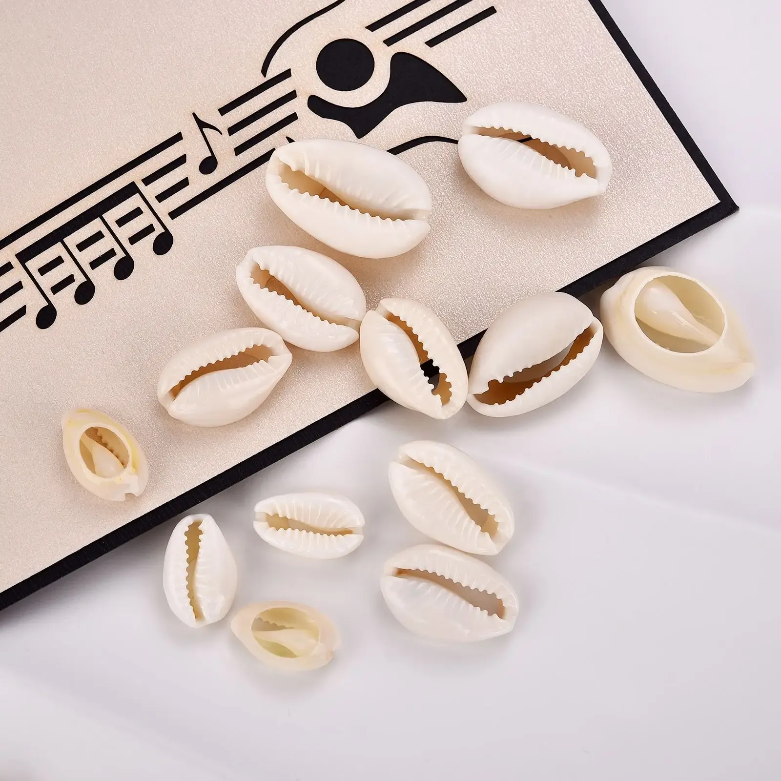 20/Cowrie Shell Beads for Jewelry Making DIY Necklace Bracelet ...