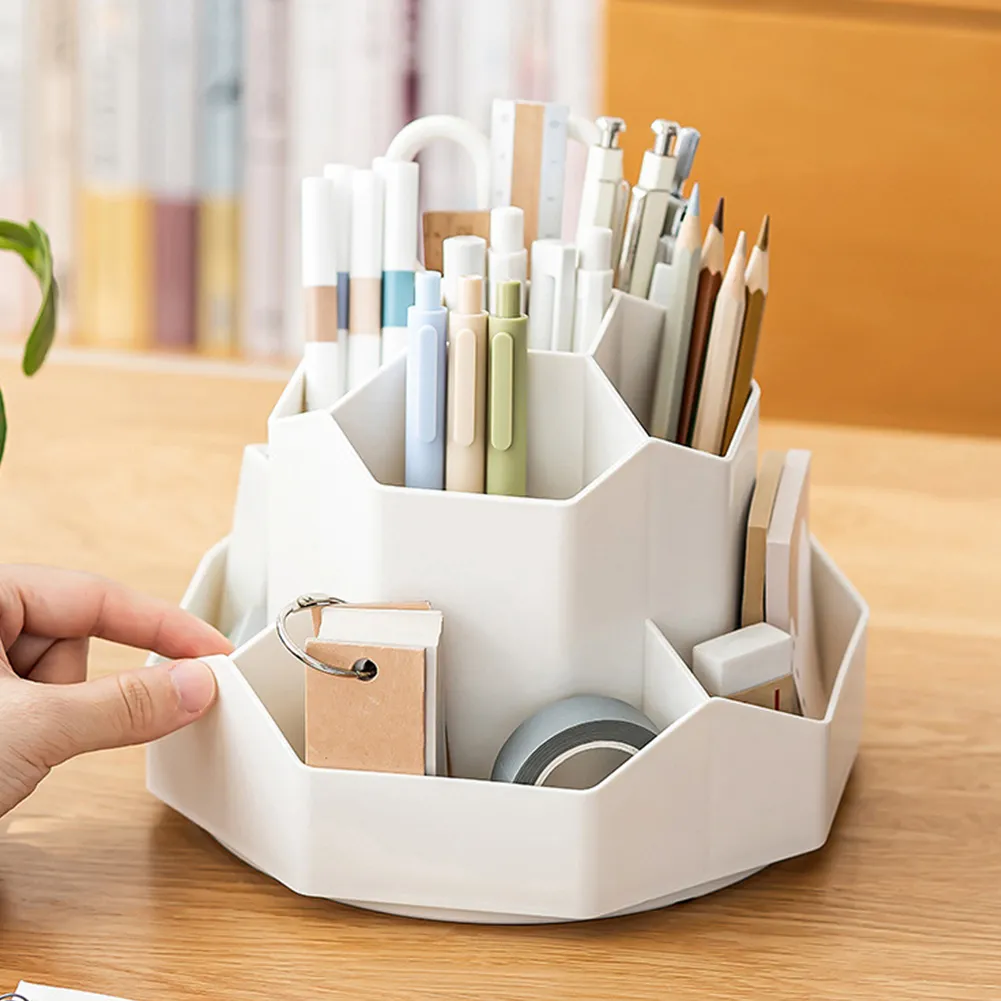 DHgate.com:Rotating Organizer, Desktop Stationery Organizer: 9-Slot 360 ...